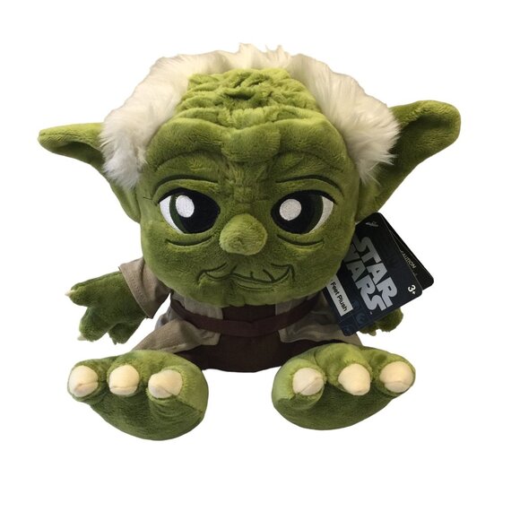Disney | Toys | Disney Star Wars Yoda Big Feet Green Plush Disney Parks ...